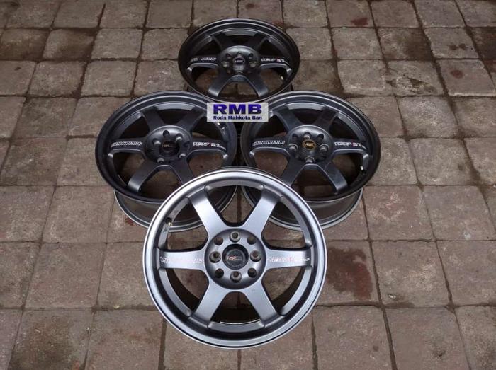 Jual Velg Mobil Seken Model Volk Rays Te37 Sl Ring 16 PCD 4x100 + 4x114 ...