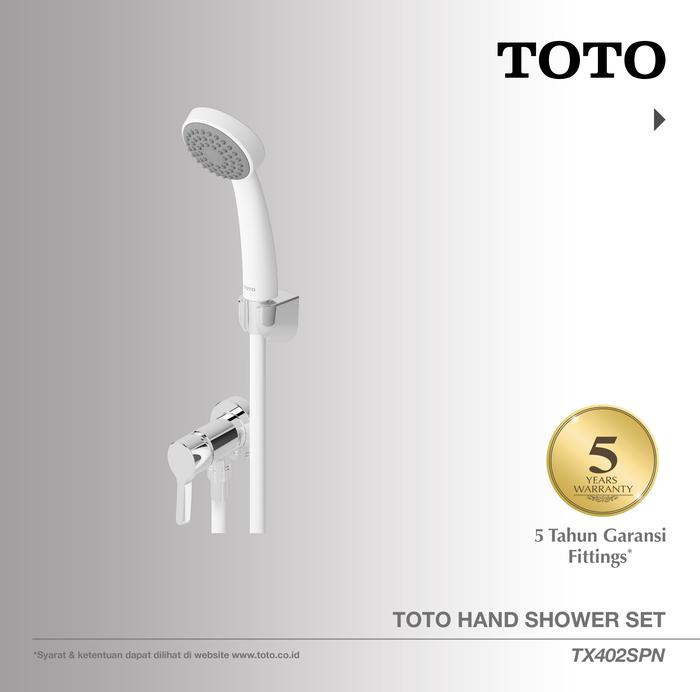Promo TOTO Hand Shower Set TX4202SPN | Shower - Shower Mandi - Shower ...