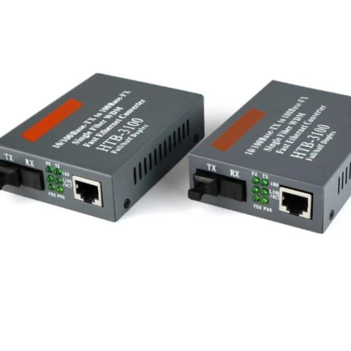 Jual Converter Fiber optik 3100 AB RJ-45 20KM 10/100M Netlink - Jakarta ...