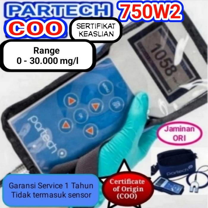Jual Partech TSS Meter 750W2 Range 0-30.000 MG/L - Jakarta Utara - Te ...