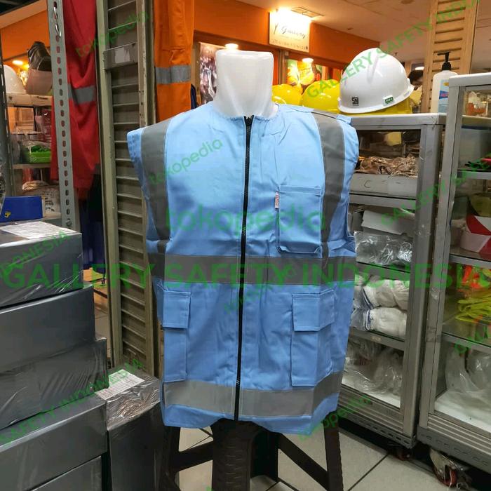 Jual SAFETY VEST BAHAN DRILL WARNA BIRU MUDA - Jakarta Barat - GALLERY ...