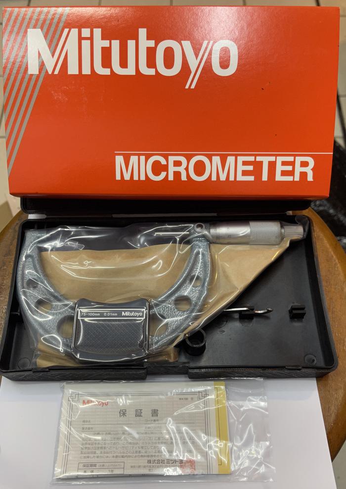 Jual Micrometer Mitutoyo 103-140 Original Made in Japan 75-100mm ...