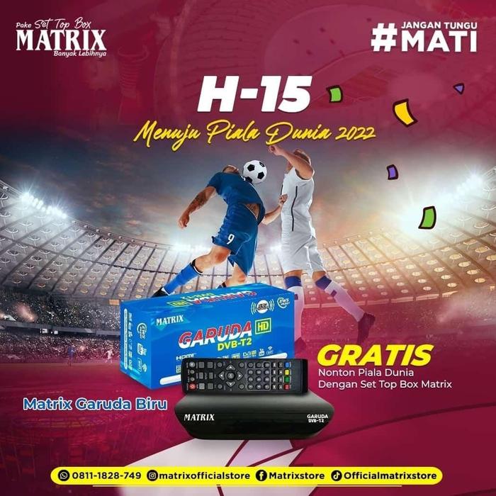 Jual set top box matrix garuda dvb t2 digital - Jakarta Timur ...