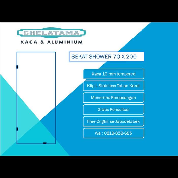 Jual PARTISI SHOWER KEKINIAN 2021 - Jakarta Selatan - Toko Kaca ...