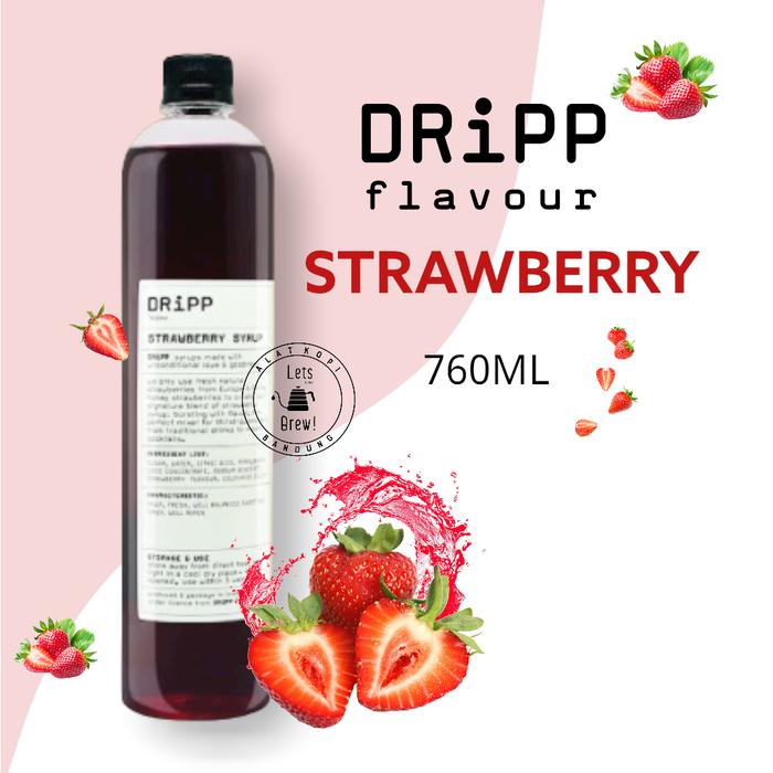 Jual DRIPP Syrup 760ml Variant Buah-buahan,Bunga,Mojito / Sirup minuman ...