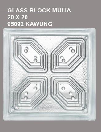 Jual Glass Box Mulia 20x20cm / Glass Block / Blok Kaca - KAWUNG - Kota ...