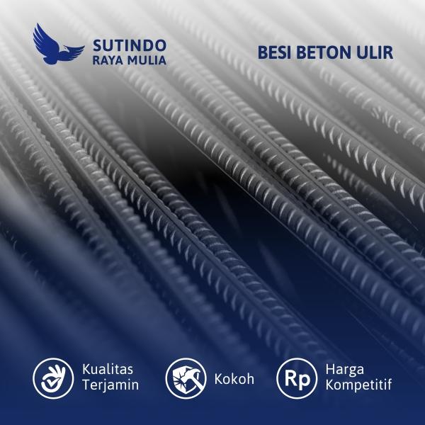 Jual BESI BETON ULIR SNI 25mm x 12m (U-420) - Sutindo Store - Kota ...