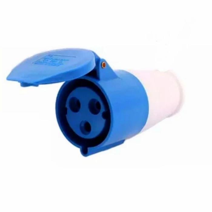 Jual industrial steker mobile plug/socket mobile mounting 3pin 16A/3pin ...