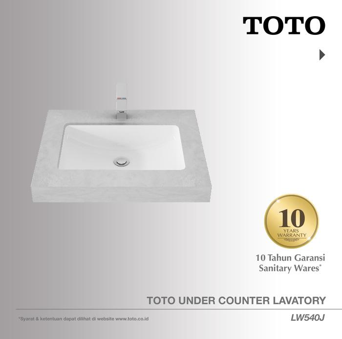Promo TOTO UNDER COUNTER LAVATORY LW540JW/F#W - BODY ONLY Cicil 0% 3x ...