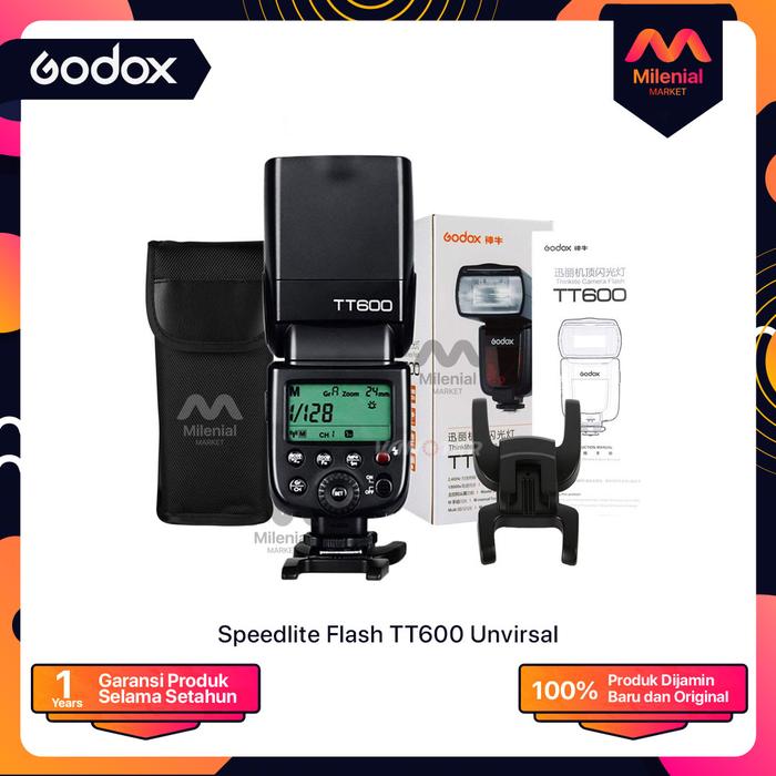 Jual Speedlite Flash Godox TT600 TT 600 TT-600 Universal - Tanpa ...