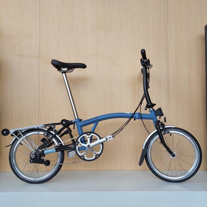 Jual SEPEDA LIPAT Brompton S6r- Cloud Blue/Black - Kab. Tangerang ...
