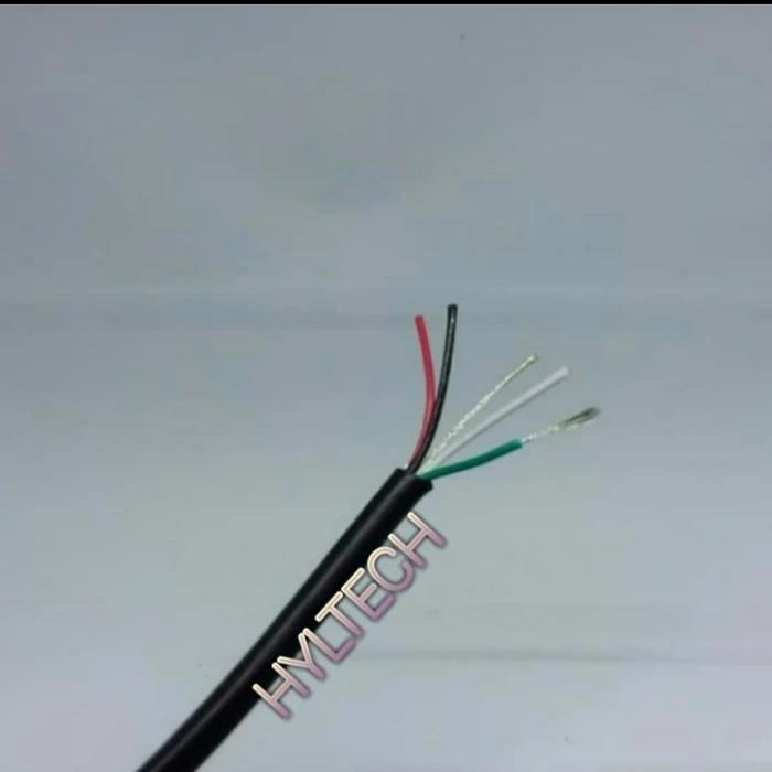 Jual KABEL DATA/SENSOR 4C BROTHER UNION 24 AWG 10 METER SERABUT TEMBAGA ...