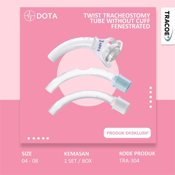 Promo Twist Tracheostomy Tube without Cuff Fenestrated - Kab. Sidoarjo ...