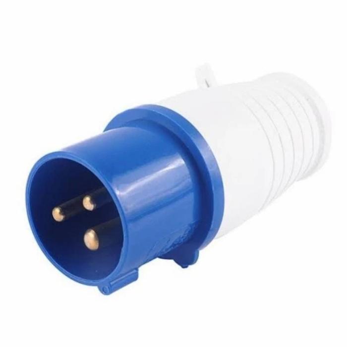 Jual industrial steker mobile plug/socket mobile mounting 3pin 16A/3pin ...