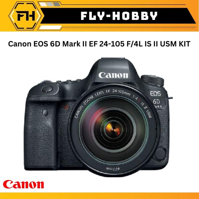 Jual Canon EOS 6D Mark II EF 24-105 F/4L IS II USM KIT - Jakarta Pusat - DJI FLY-HOBBY | Tokopedia