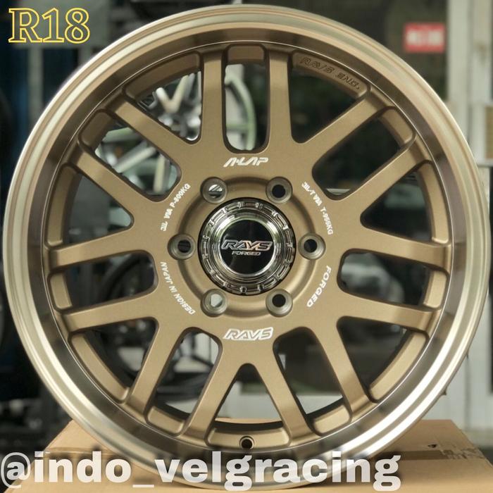 Jual Velg mobil Rep.Rays J A-LAP R18 utk Pajero Sport,Fortuner,MUX dll ...