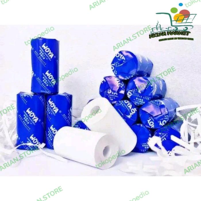 Jual KERTAS THERMAL WOYA UKURAN 58 X 30MM PAPER ROLL PRINTER MINI STRUK ...