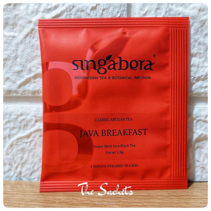Jual singabera Indonesian Classic Artisan Tea Sachet - Java Breakfast ...