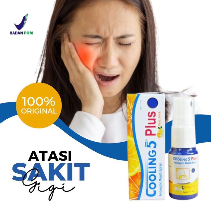 Jual Obat Sakit Gigi Anak Semprot Cooling Five Spray Penghilang Bau ...