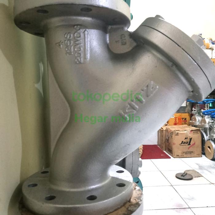 Jual Y Strainer Valve Kitz 4"inch Flange Besi 125 200wog STRAINER Y KITZ - Jakarta Pusat - Hegar ...