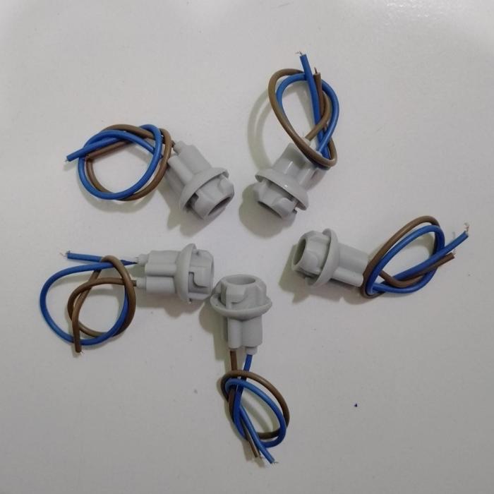 Jual SOKET/SOCKET/FITTING LAMPU SEN/SENJA/BOHLAM COLOK T10 T13 MOTOR ...
