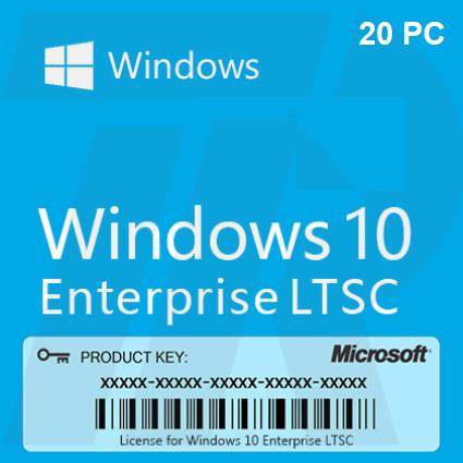 Jual Lisensi windows 10 enterprise LTSC 2019 for 20 pc original ...