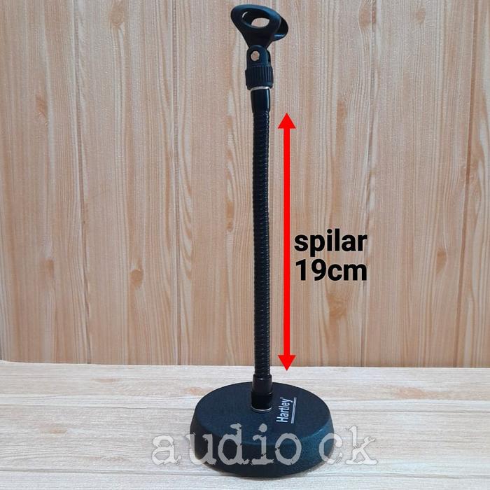 Jual HARTLEY STAND MIC MEJA KAKI BULET FULL METAL - Jakarta Barat ...