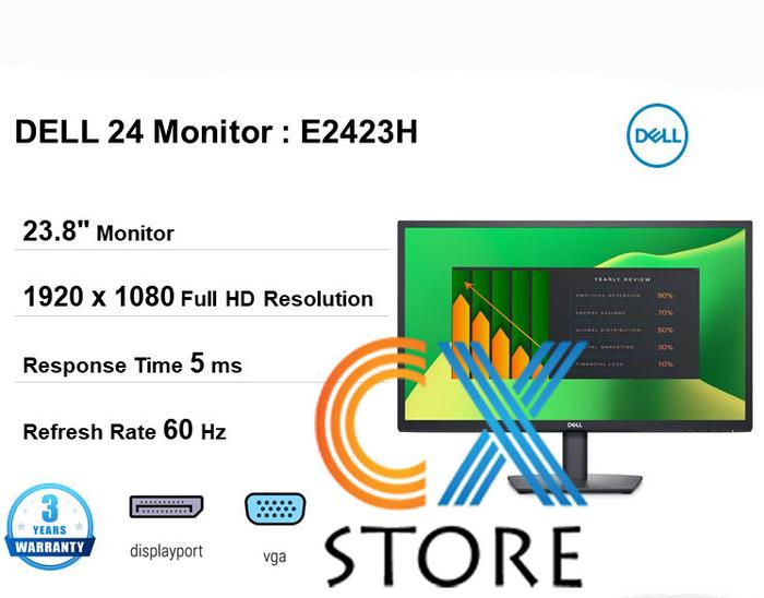 Jual Dell E2423H 23.8-inch Full HD 5ms LED Monitor - Jakarta Pusat - CX ...