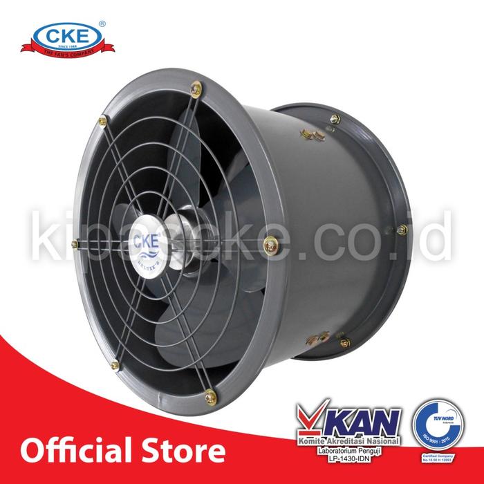 Jual Axial Drum Fan 10 Inchi Exhaust Industrial Fan Blower Heavy Duty ...