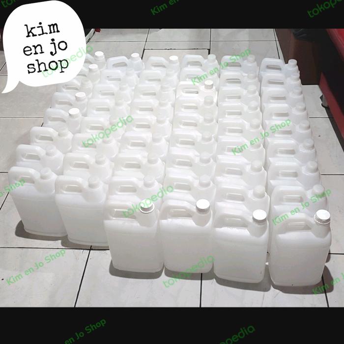 Jual Jirigen dirigen jerigen galon isi 5L bekas sabun plastik tebal ...