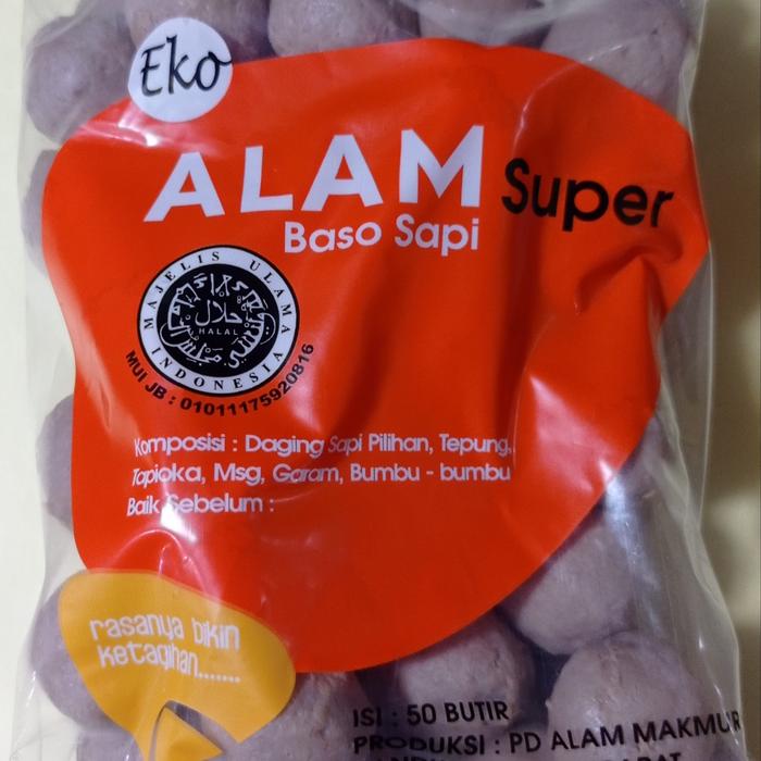Jual Bakso Sapi Alam Super Enak Isi 50 Butir - Kota Bandung - newtopik ...