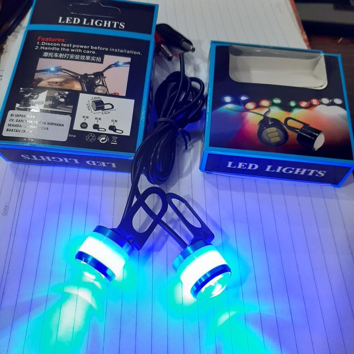 Jual Lampu LED mini eagle eyes mata elang strobo strobe kedip spion ...