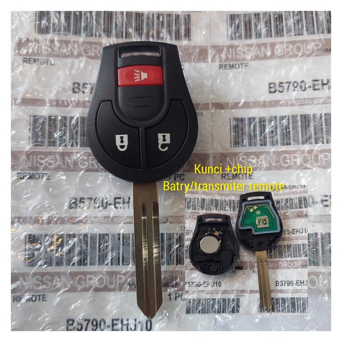 Jual Kunci remote Nissan March x trail T31 +chip immobilizer - Kota ...