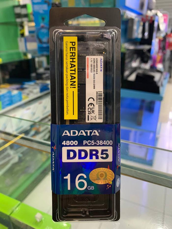Jual Ram Laptop Sodimm Adata DDR5 38400 4800Mhz 16GB - Kota Bandung ...