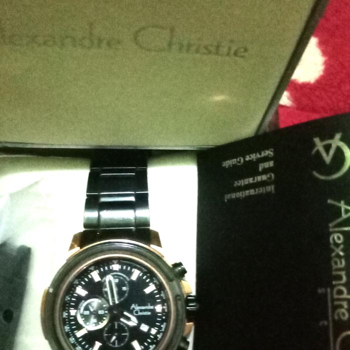 Jual jam tangan alexandre christie Kaliber kronograf YM92 - Jakarta ...