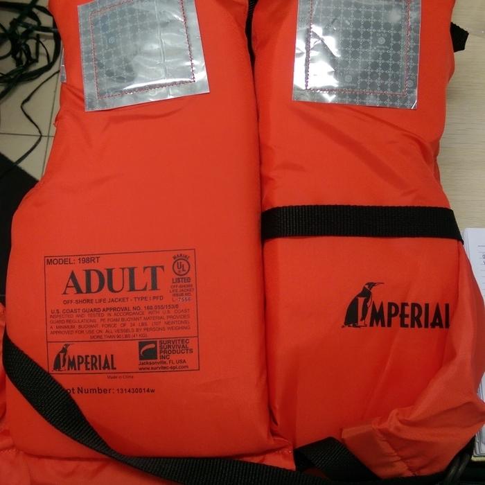 Jual Imperial Survitec Safegard 198RT Life Vest - Jakarta Barat ...
