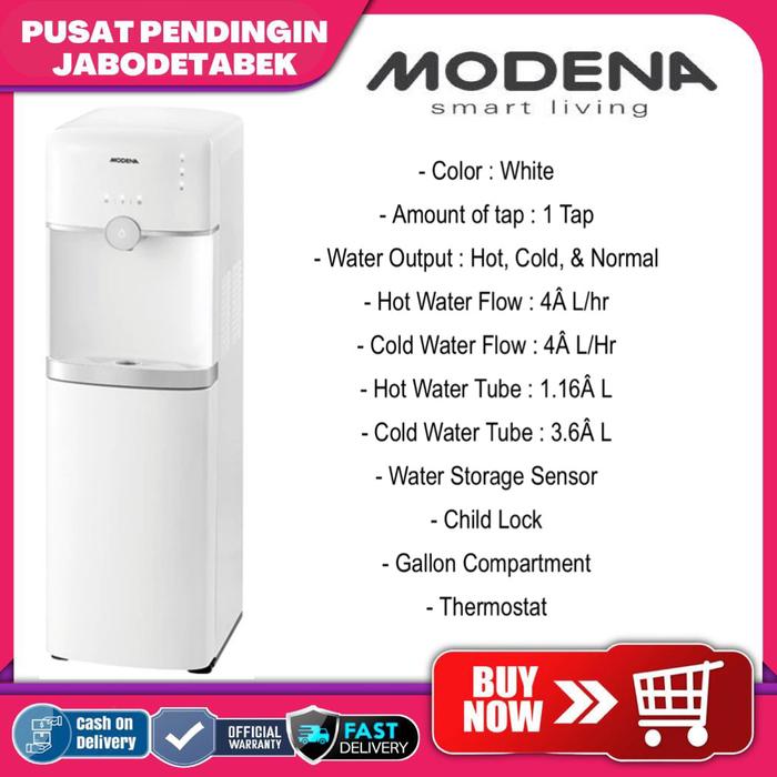 Jual Modena Lucido - Dd 7315 W Dispenser - Putih Galon Bawah DD7315 ...
