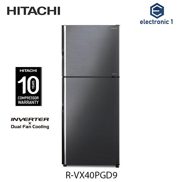 Jual Kulkas 2 Pintu Hitachi R Vx40pgd9 Inverter X Dual Cooling Medan