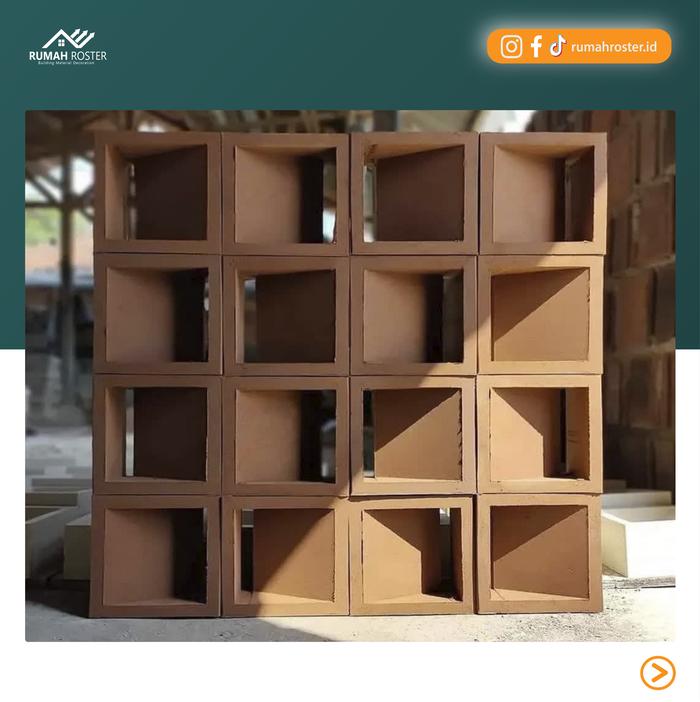 Jual ROSTER BETON PUTIH Nako /Roster Minimalis/Loster Beton/Lubang ...