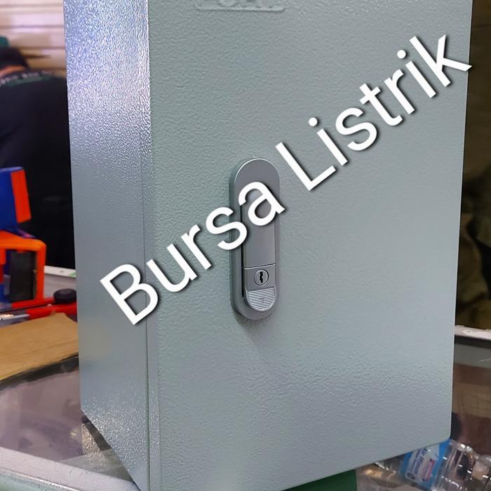 Jual Metal Box Panel 20 x 30 x 15 cm Plat tebal 1mm Fort ip55 pintu ...