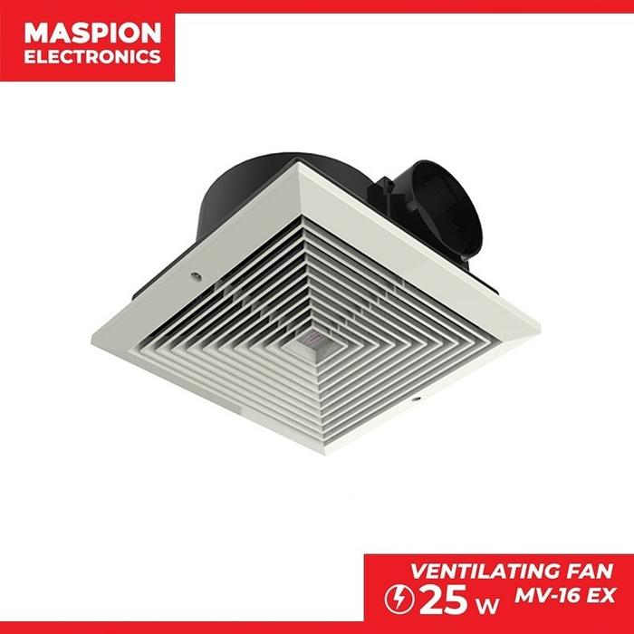 Jual Ceiling Exhaust Fan MASPION Ventilating MV 16 Kipas atas kamar ...