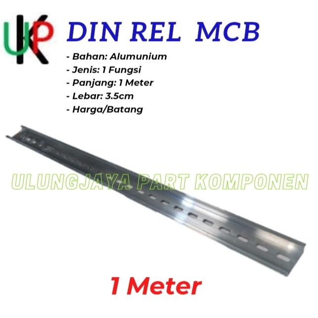 Jual rel MCB alumunium 1 meter - Kab. Bekasi - Ulungjaya Part Komponen ...