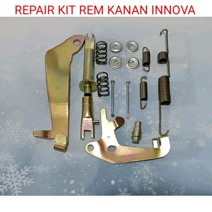 Jual Kit Rem Tangan Innova Inova Kanan / RH Hand Brake kit Repair plate ...