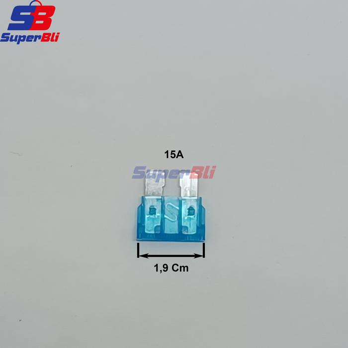 Jual Sekring Tancap Besar Motor Mobil 15A / Medium Fuse - Kota ...
