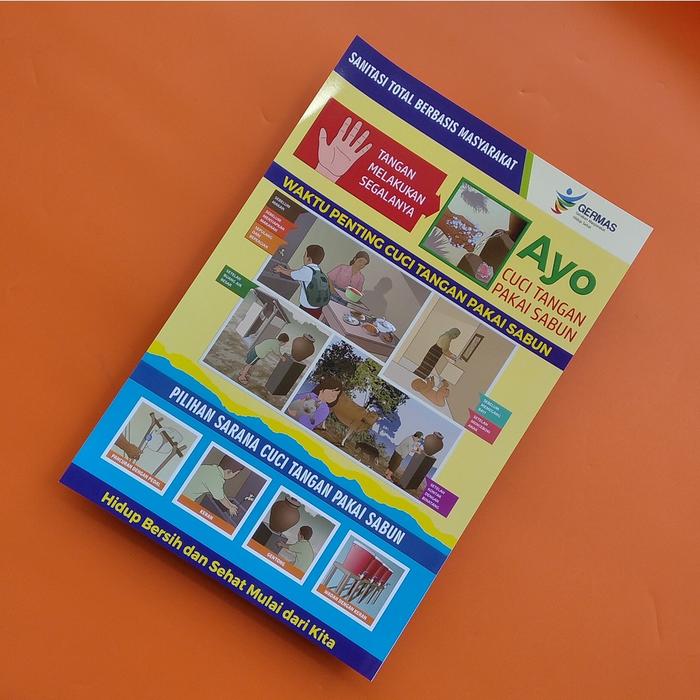 Jual Poster STBM Cuci Tangan - Pilar STBM Cuci Tangan - Kab. Sleman ...