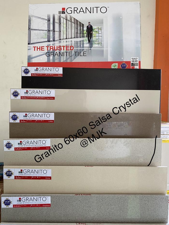 Jual Granit 60x60 GRANITO Salsa Crystal Pearl White - Kab. Tangerang ...
