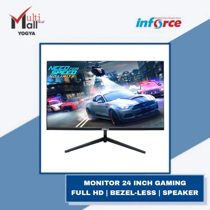 Promo MONITOR GAMING 24" INFORCE FRAMELESS FHD +SPEAKER - Kab. Sleman ...