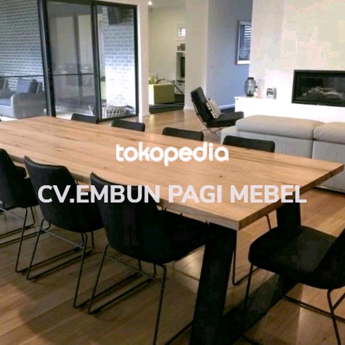 Jual meja serbaguna meja meeting meja kantor kaki besi holow - Kota ...