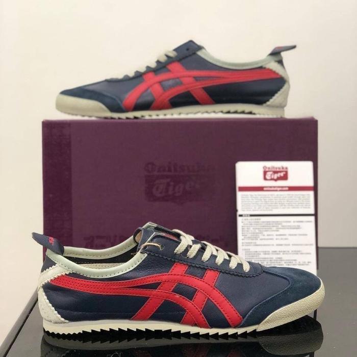 Jual Sepatu Onitsuka Tlger Mexico 66 ORIGINAL Nippon Made Japan Navy Red - Jakarta Selatan ...