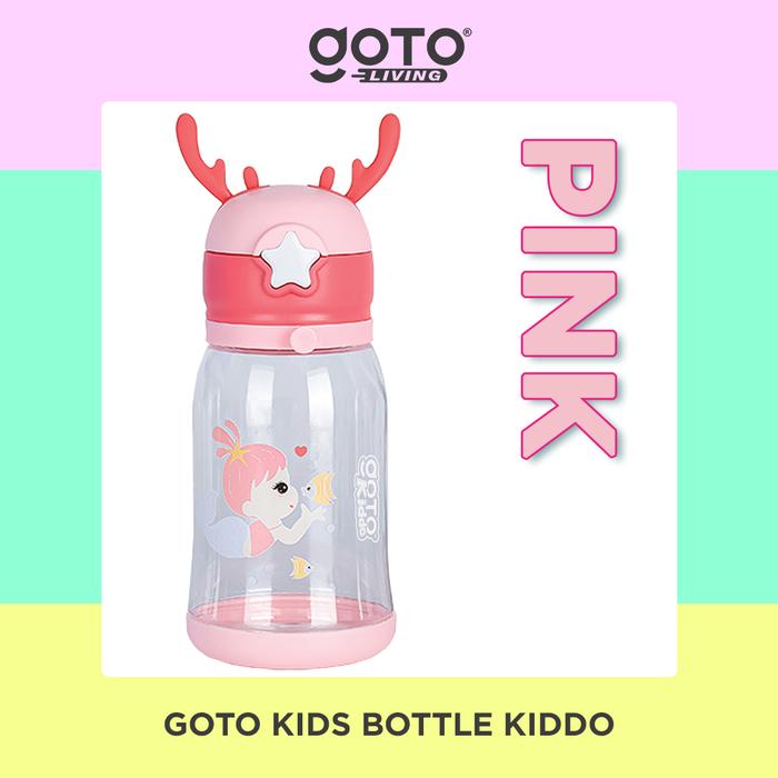 Promo Goto Kiddo Botol Minum Anak Lucu Karakter Sedotan Dengan Tali ...